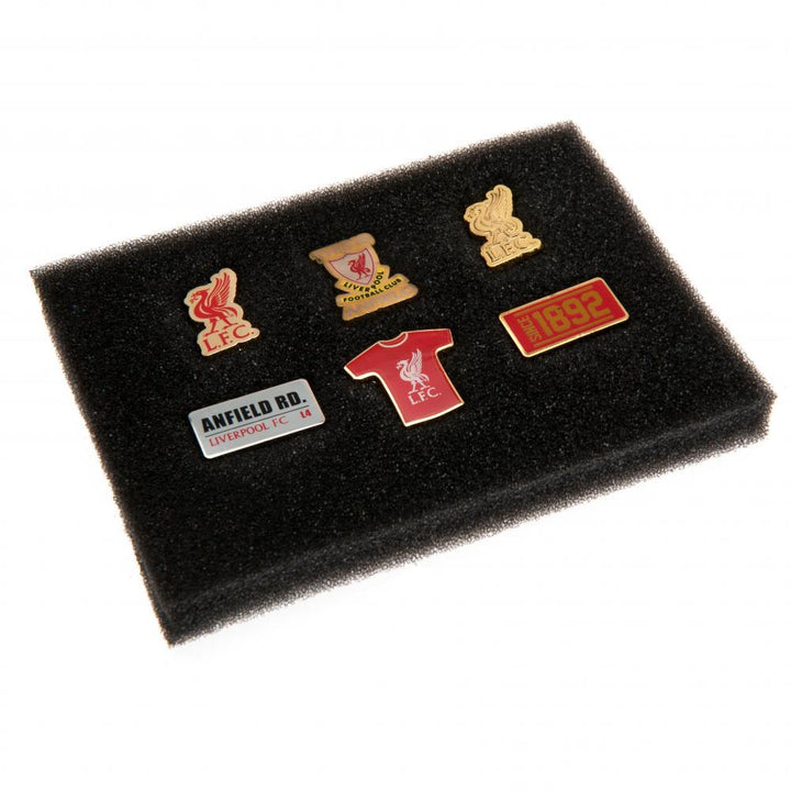 Liverpool FC 6pc Badge Set – Soccer United NZ