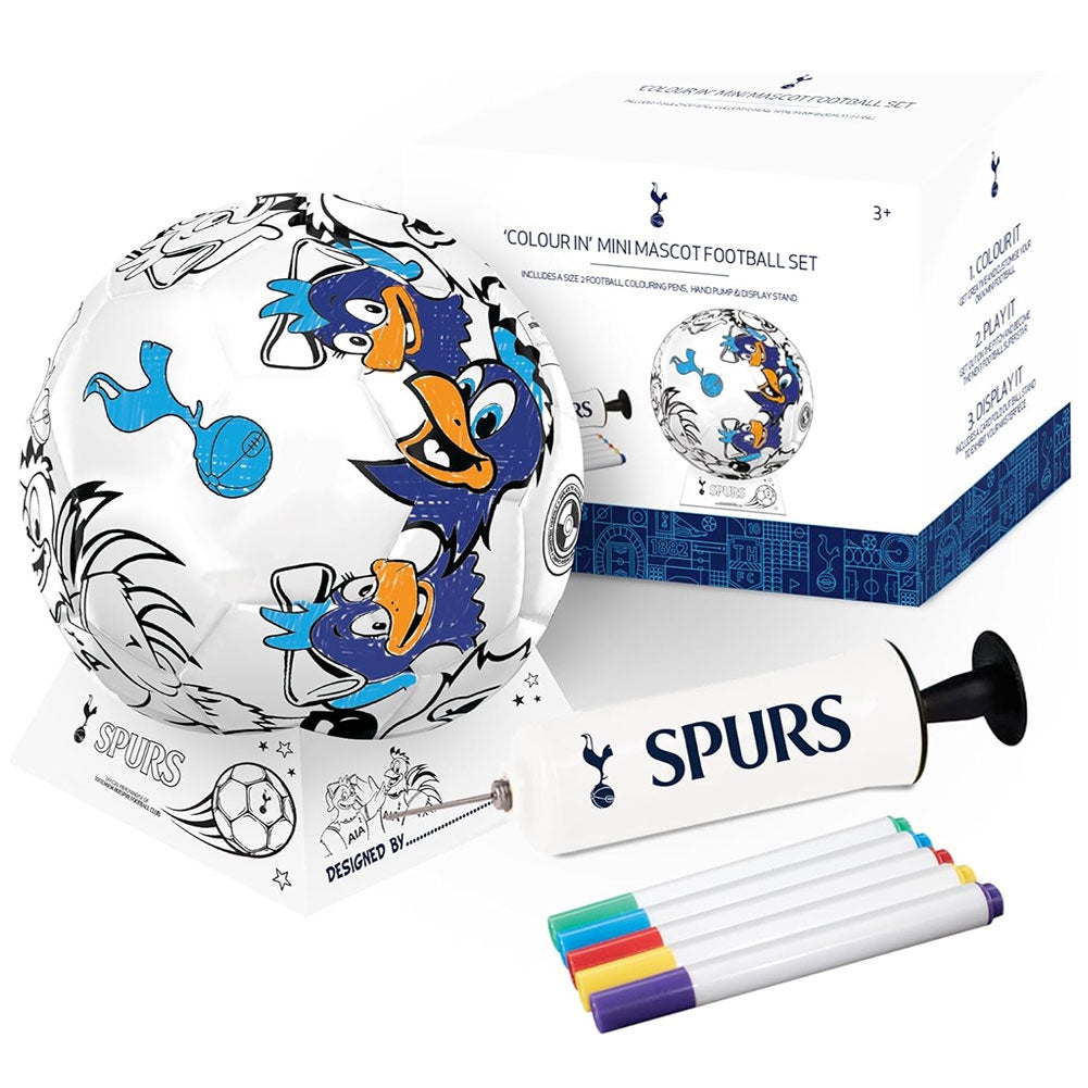 Tottenham Hotspur FC ‘Colour In’ Mini Football Set – Soccer United NZ