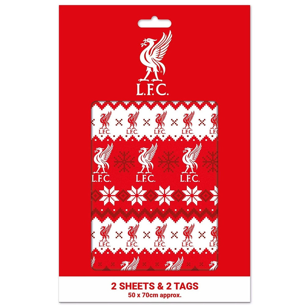 Liverpool FC Christmas Gift Wrap – Soccer United NZ